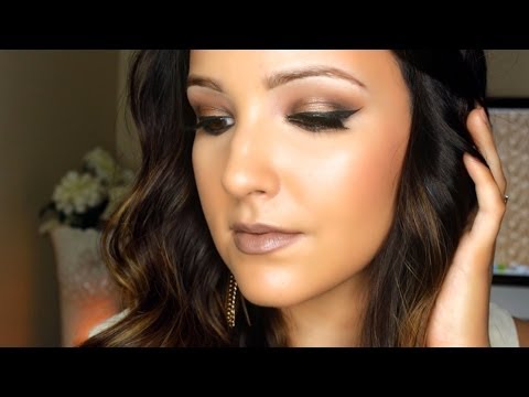 Bronze Smokey Eye Tutorial | Amanda Ensing - YouTube