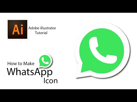 How to Draw WhatsApp Icon Shape in Adobe Illustrator