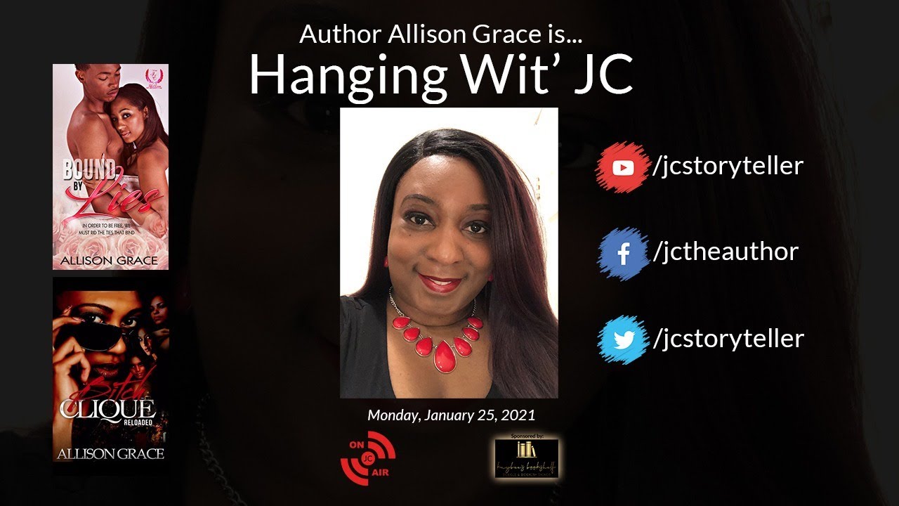 Author Allison Grace is... Hanging Wit' JC - YouTube