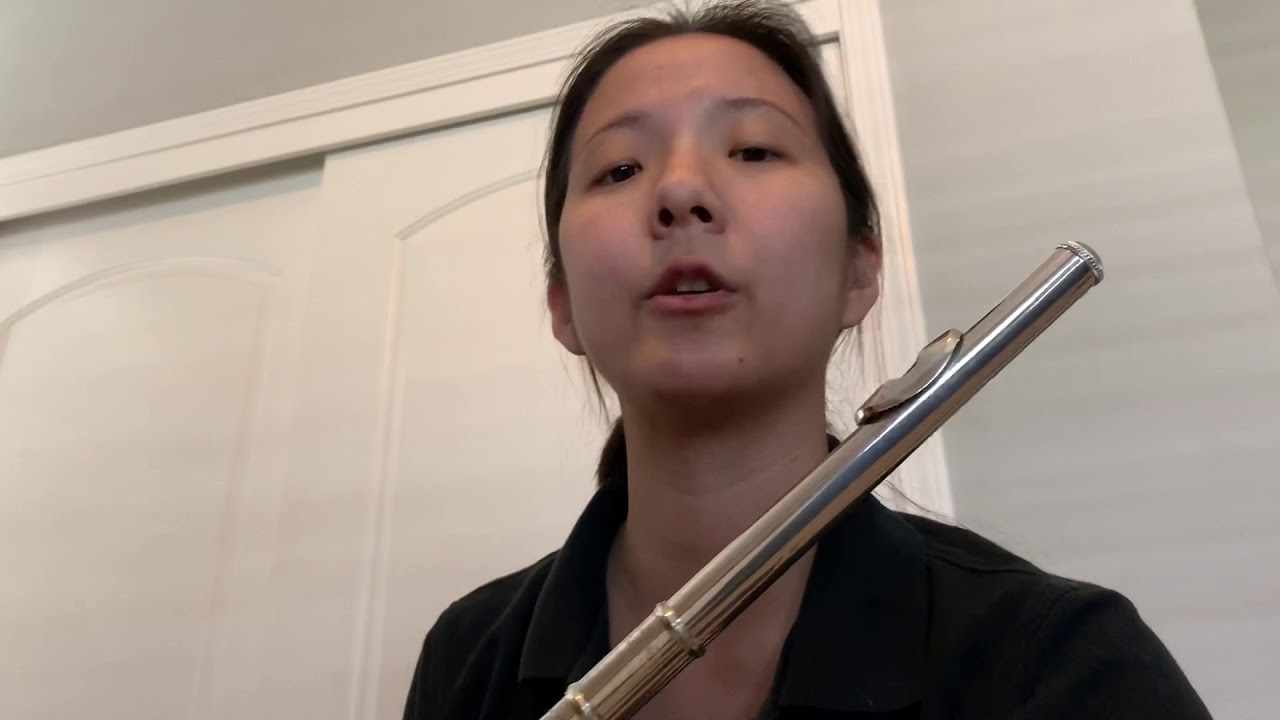 Flute Blue Book rehearsal techniques Star Spangled Banner - YouTube