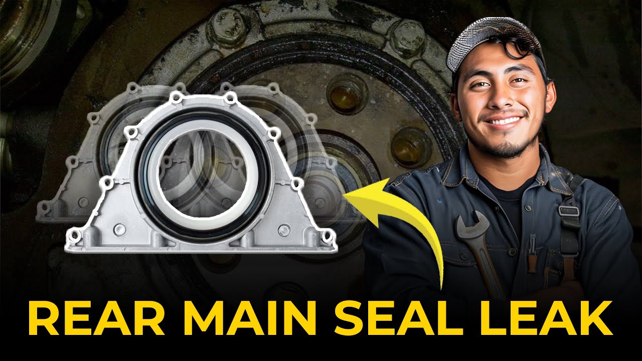 Rear Main Seal Leak Explained: Symptoms, Costs & Temporary Fixes - YouTube