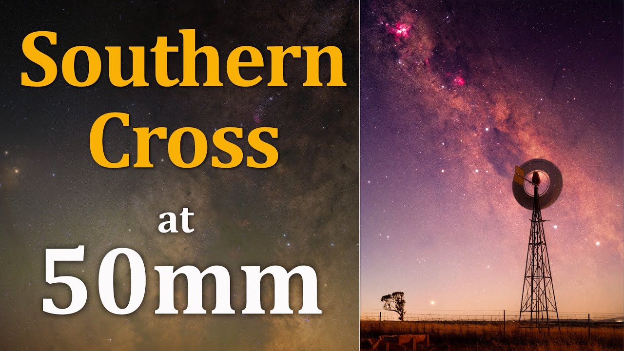 Southern Cross at 50mm - YouTube