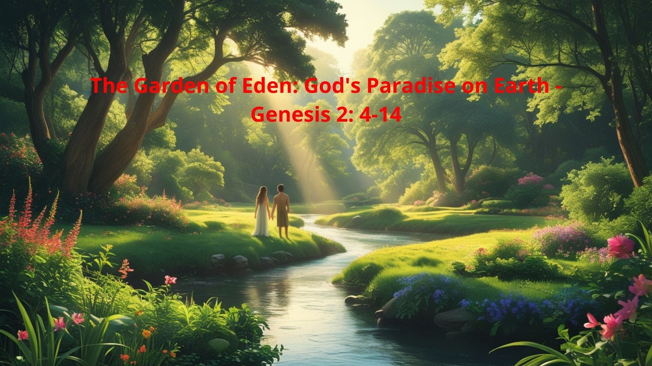 The Garden of Eden: God's Paradise on Earth - Genesis 2: 4-14. - YouTube