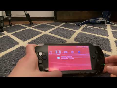 Original PSP (PlayStation Portable) from some time in the early 2000s ...