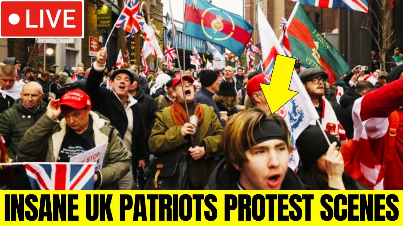 Thousands of British PATRIOTS Storm London Streets! - YouTube