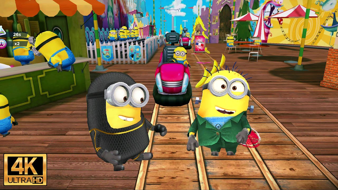 Minion Rush Spy Gru Minion and Frankenstein Minion on Special Mission ...