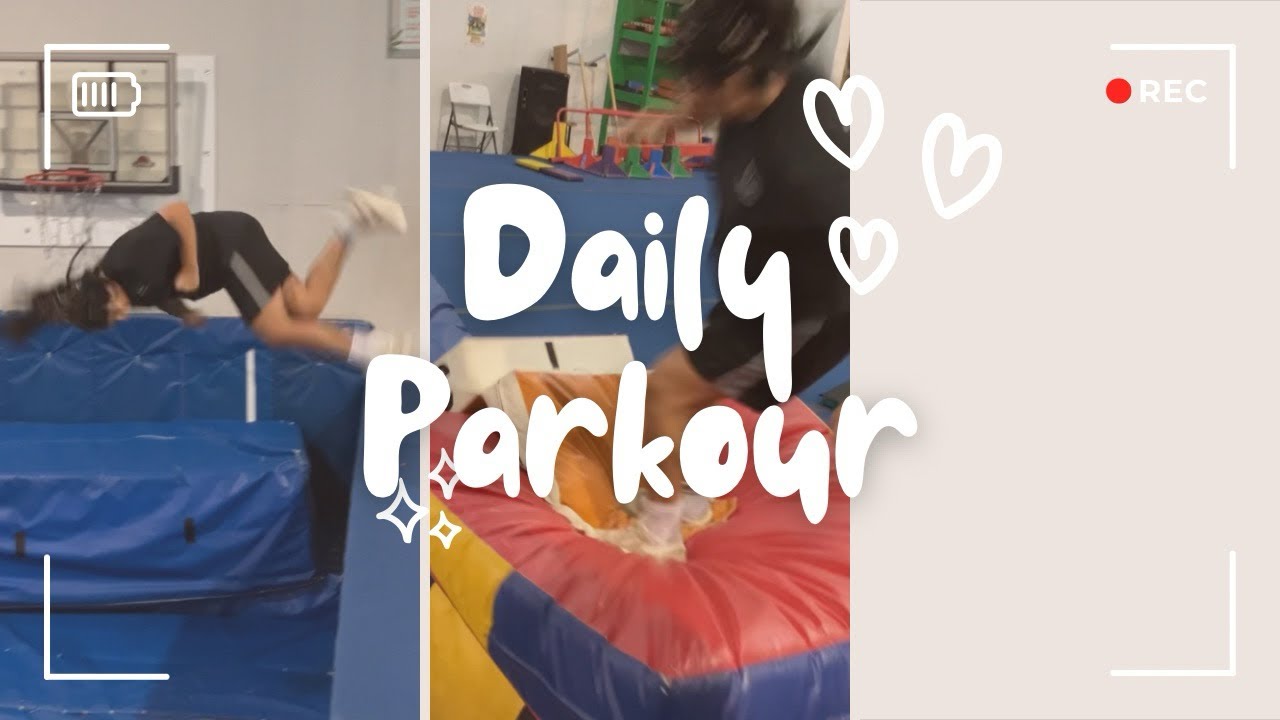 Learning How To Sideflip to Precision (Basic Parkour) - YouTube