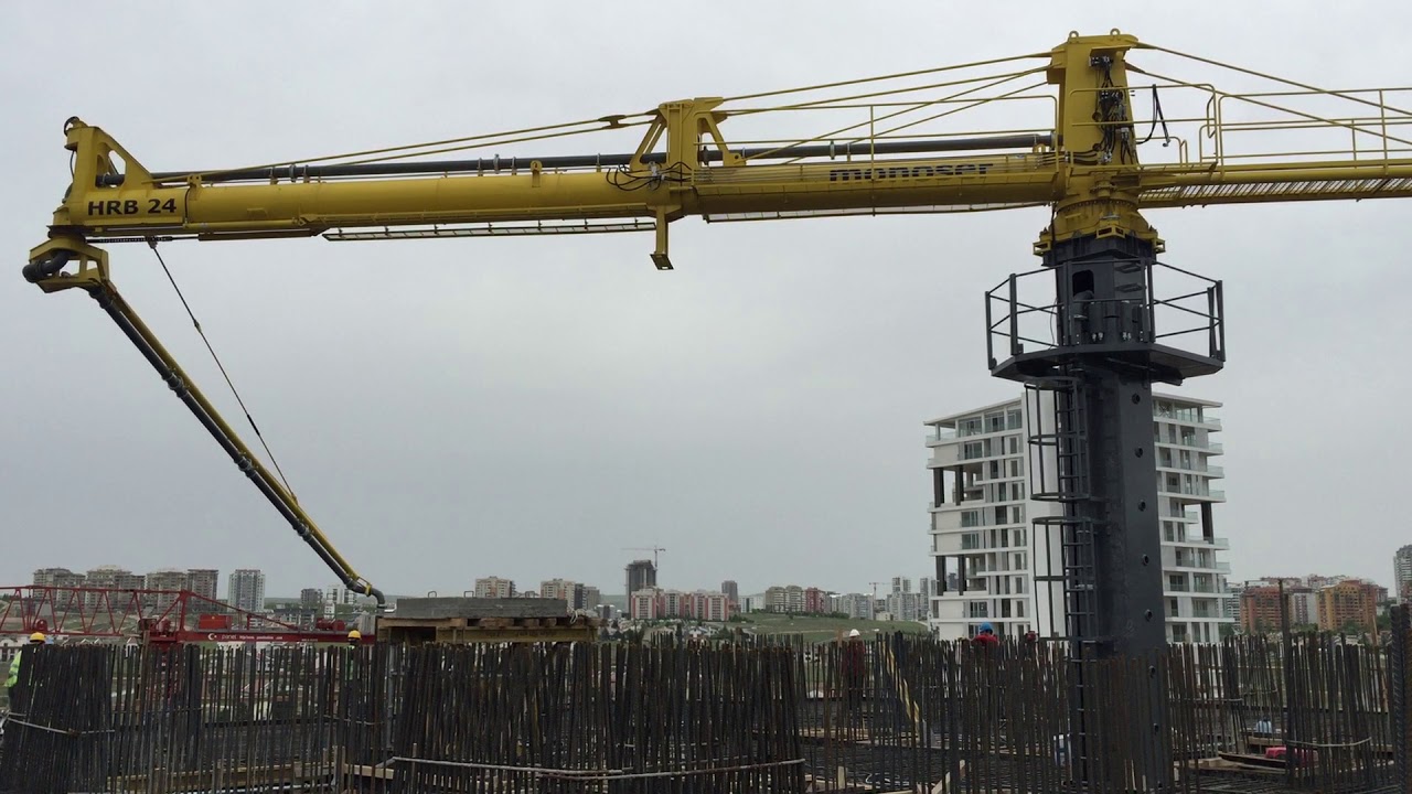 Horizontal Rotary Hydraulic Concrete Distributor "monoser® Concrete ...