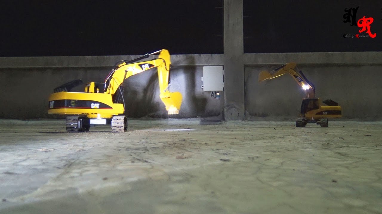 RC Hydraulic Excavator CAT 320 - YouTube