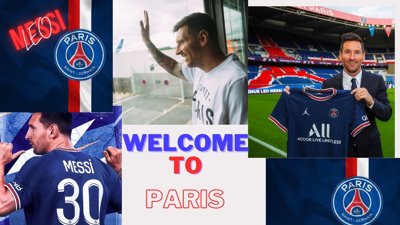 Presentation of Leo Messi In PSG ##PSGxMESSI - YouTube