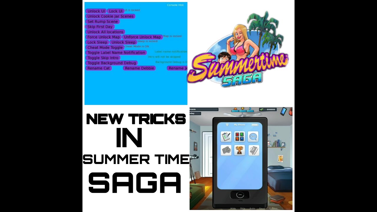 SUMMERTIME SAGA | NEW TRICKS JAR COOKIES ALL UNLOCKED AND ALL MAPS ...