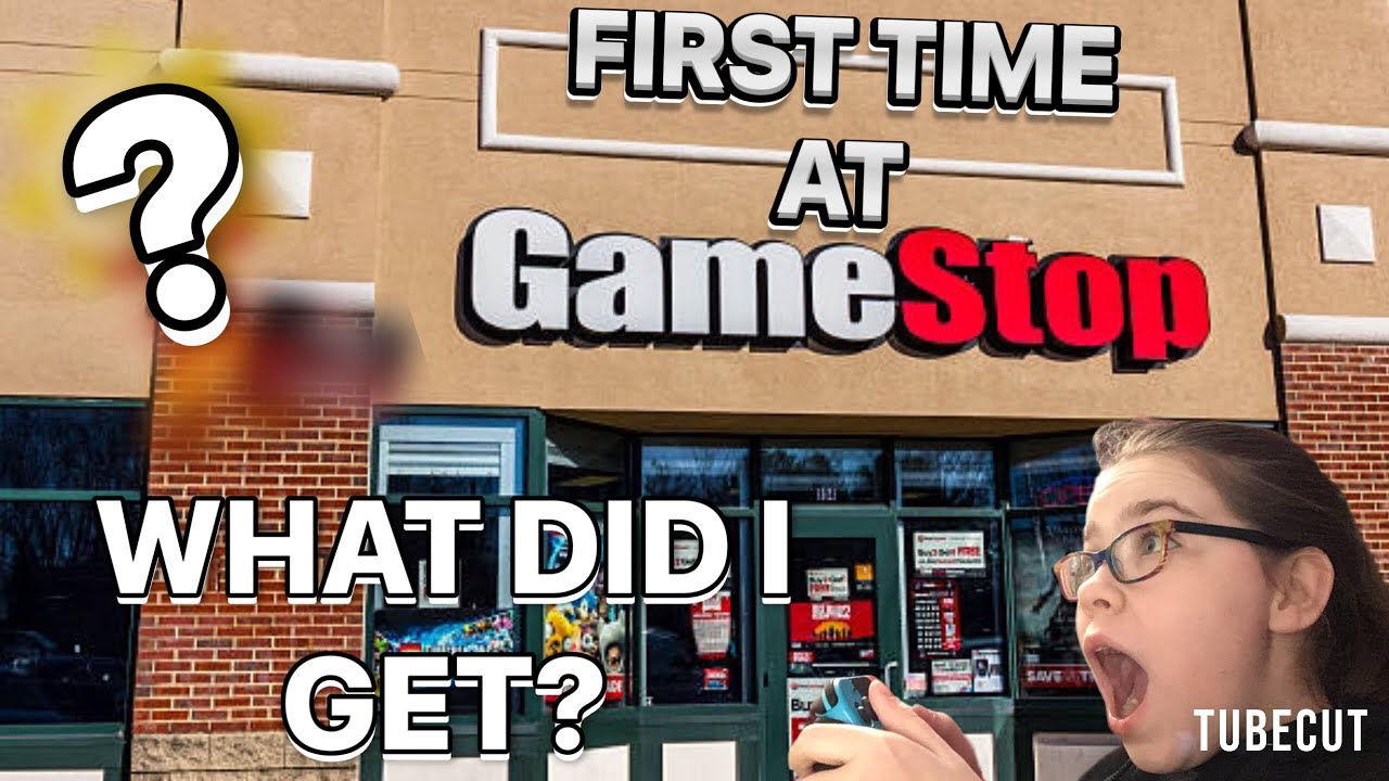 I went to GAMESTOP for the FIRST TIME! @GameStop - YouTube