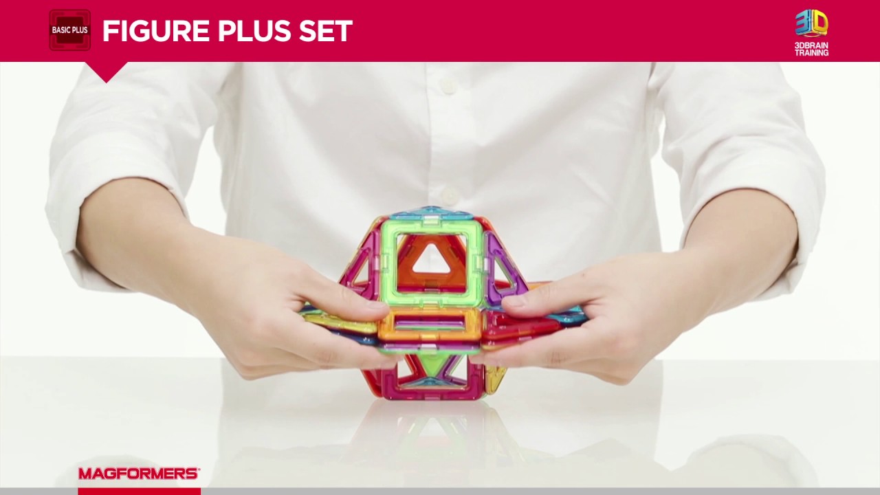 MAGFORMERS FIGURE PLUS SET - YouTube
