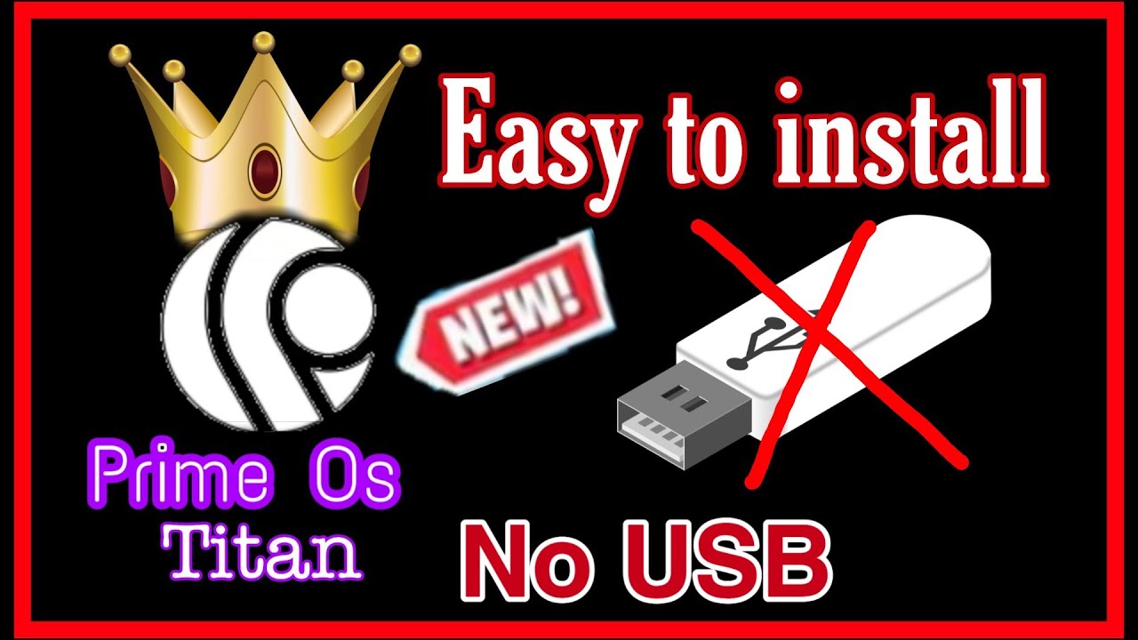 Prime os Titan full installation without Usb | Pubg mobile 60 fps ...