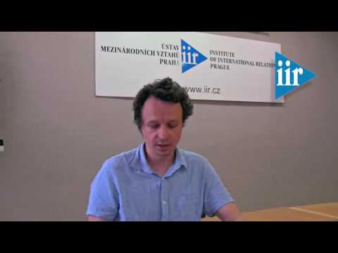 Tomáš Dopita presents his new article in the journal New Perspectives