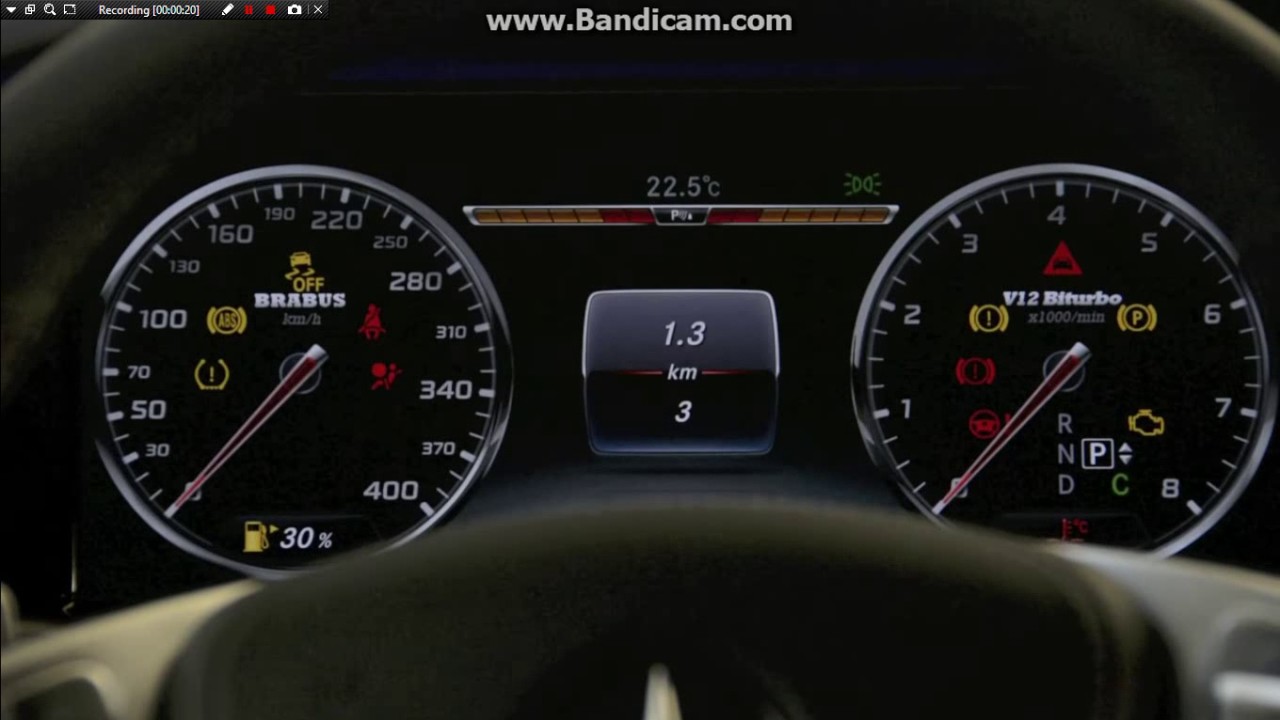 Mercedes-Benz S900 BRABUS V 12 BiTurbo - YouTube