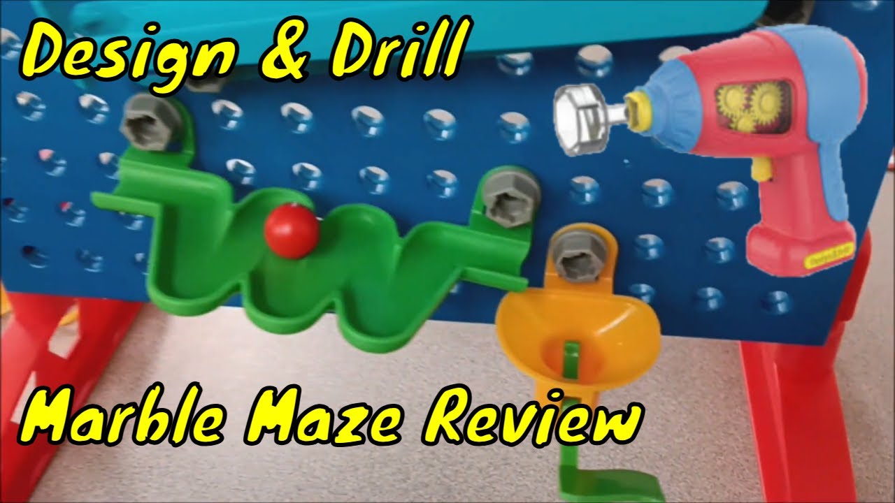Design And Drill Marble Maze STEM Toy Review Video - YouTube