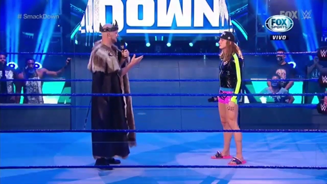 King Corbin confronta a Matt Riddle - WWE Smackdown 03/07/2020 (En ...