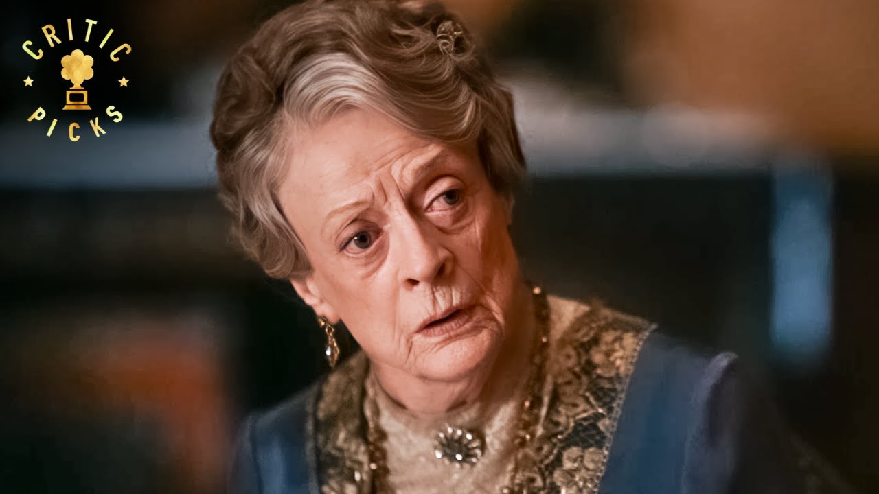 Maggie Smith Reacts to Unwanted Guests | Downton Abbey - YouTube