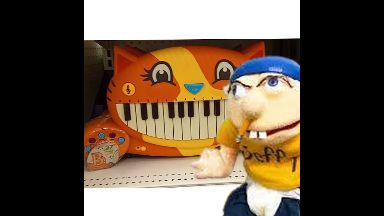 Jeffy's Cat Piano found at Target! - YouTube