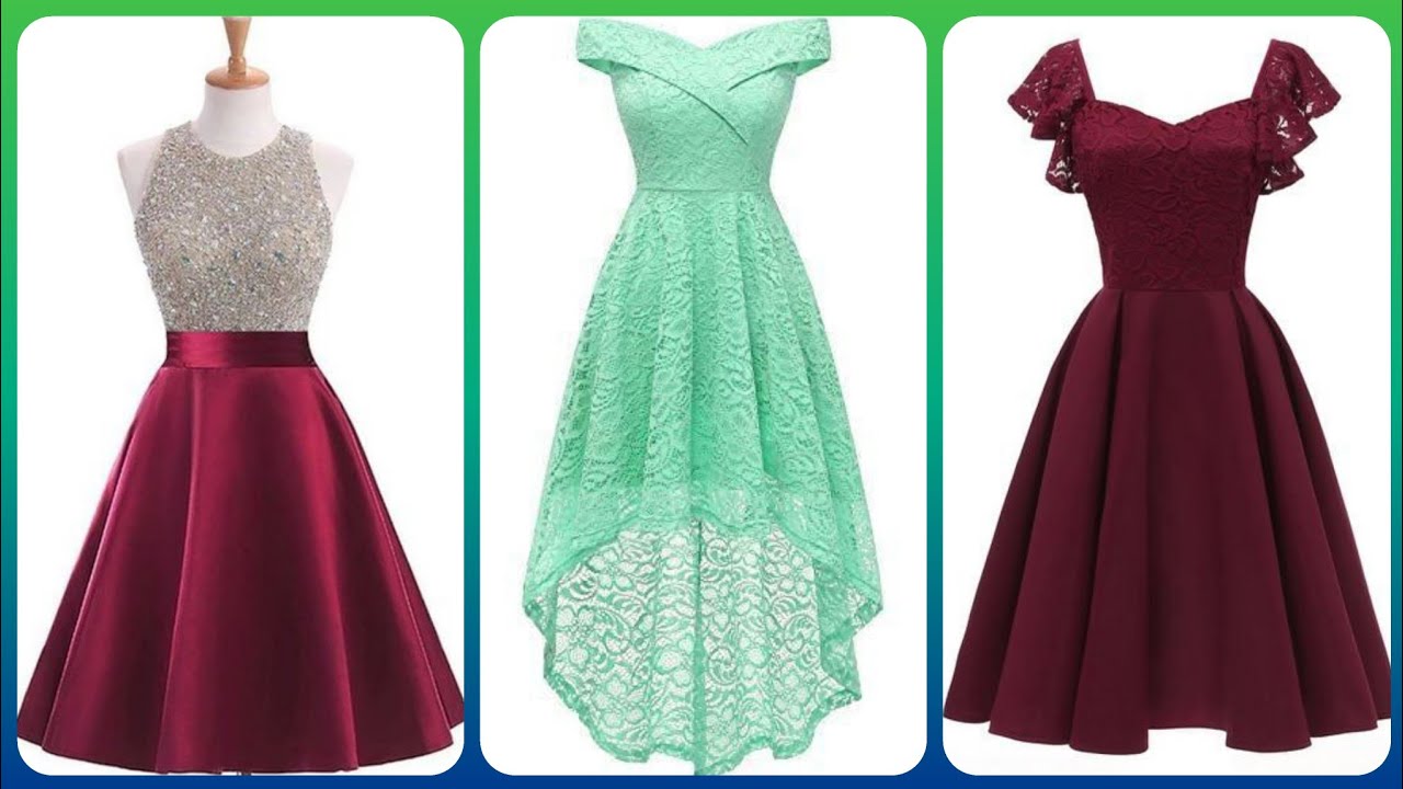 Beautiful and stylish short frocks latest collection of 2020 - YouTube