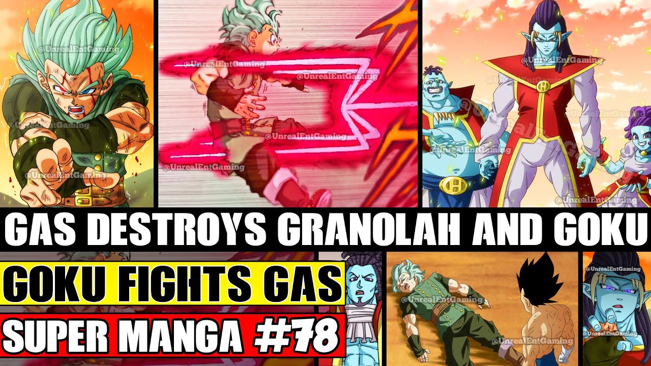 GAS GOES AFTER GRANOLAH! Goku Tries To Help Fight Gas Dragon Ball Super ...