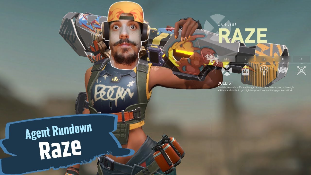 How to play Raze - Abilities & Basics - YouTube