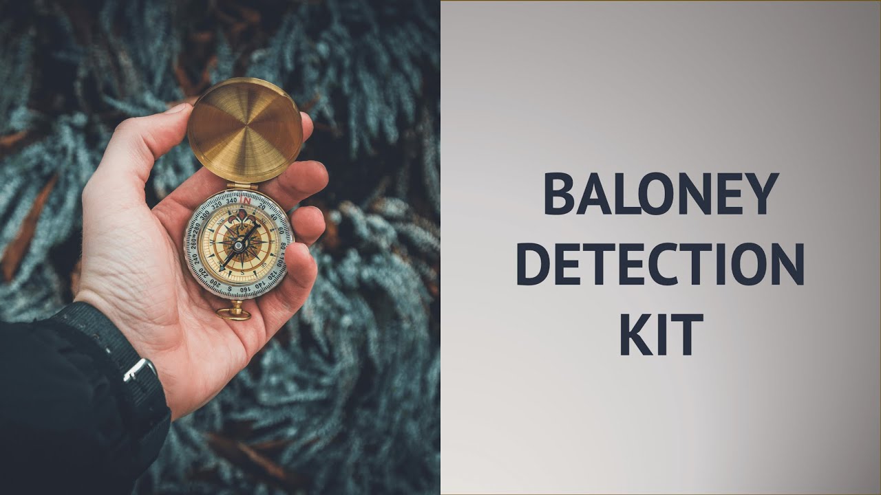 Spotting Fake News: The Baloney Detection Kit for Clear Thinking - YouTube