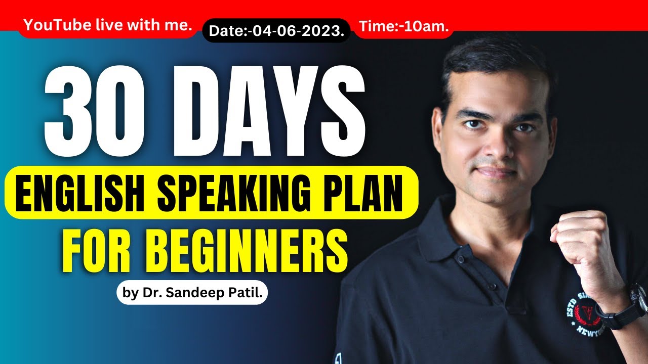 30 Days English Speaking Plan For Beginners Speak Fluently Dr