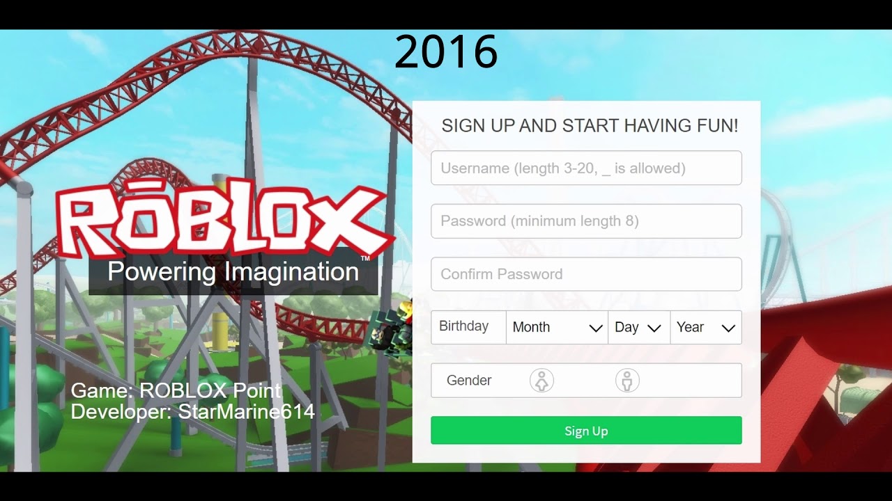 Evolution of the Roblox Website - YouTube