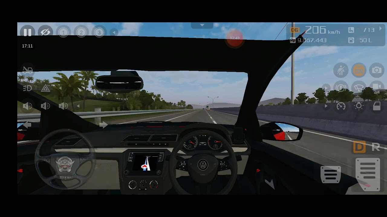 She's Back! Revving and Fast driving in my fixed VW polo (Bus Simulator ...