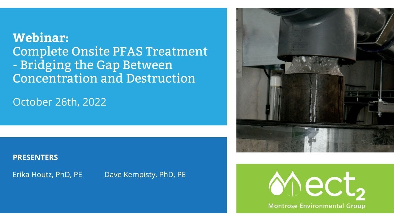 Webinar: Complete Onsite PFAS Treatment - Bridging the Gap Between ...