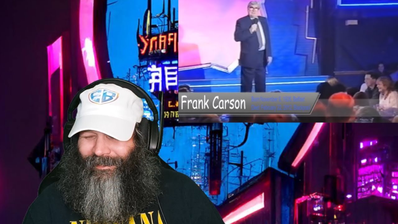 American Reacts to Frank Carson Laughs from the Past - YouTube