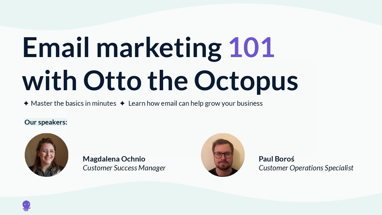 Webinar: Email marketing 101 - YouTube