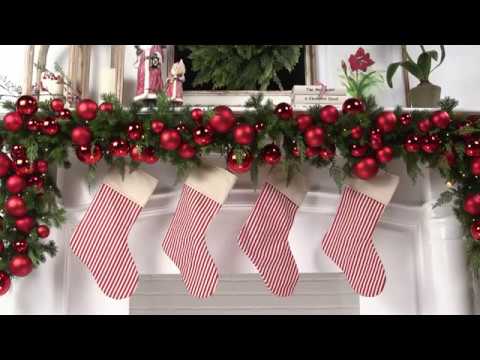 Transform a Mantel from Everyday to Holiday with RAZ Imports - YouTube