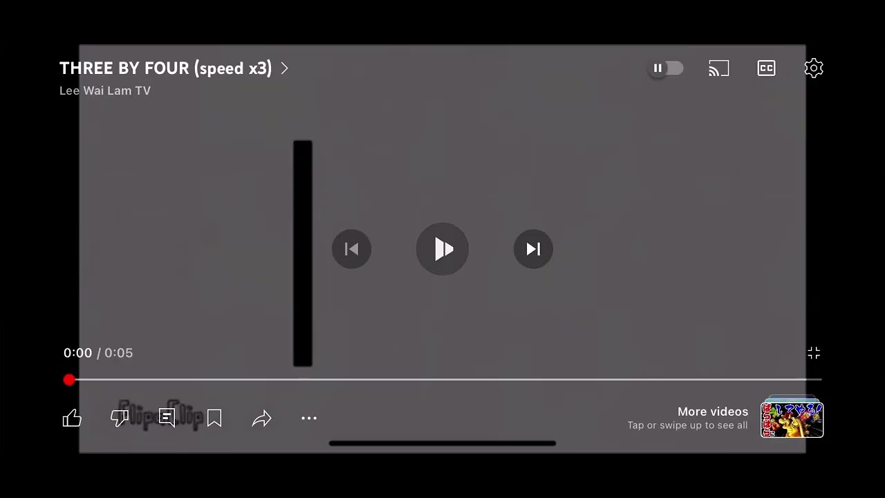 THREE BY FOUR (Speed x4) - YouTube