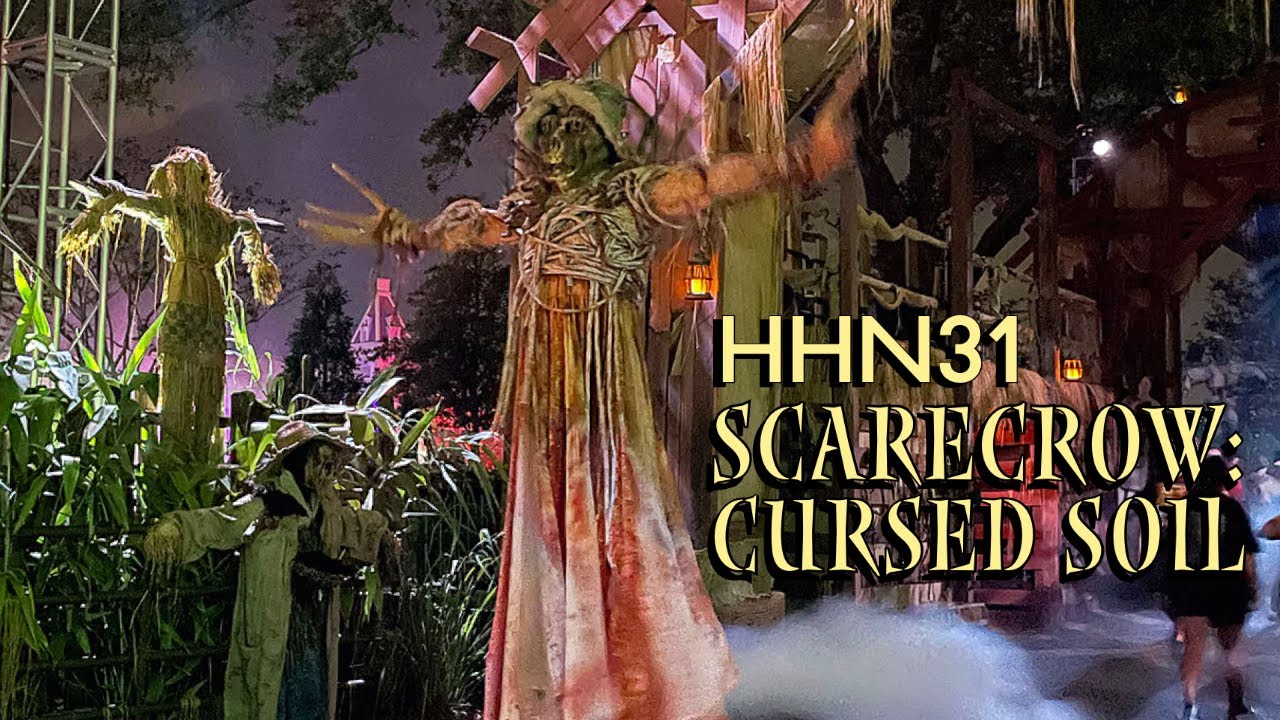 HHN31 Scarecrow: Cursed Soil - YouTube