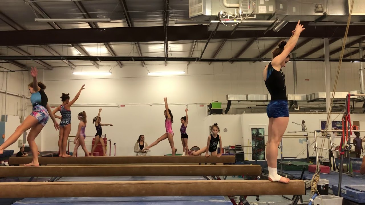 Hannah Stallings // Back Handspring + Back Layout Step Out + Back ...