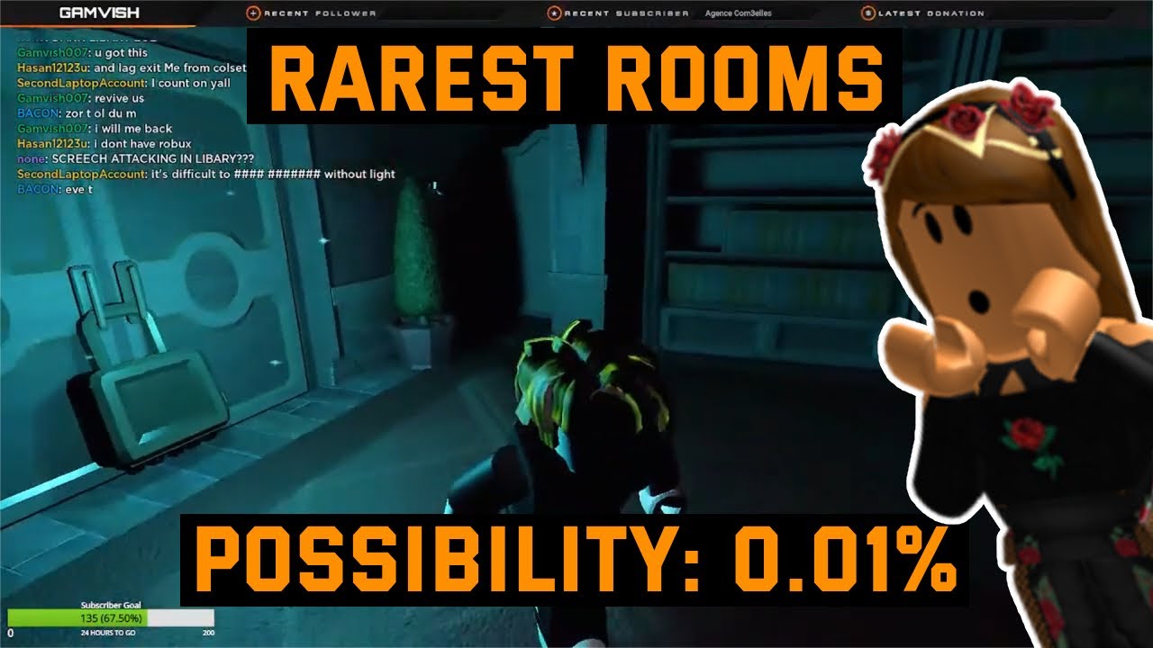 Rarest Room in Roblox Door | Dark Library | Watch it or Miss it - YouTube