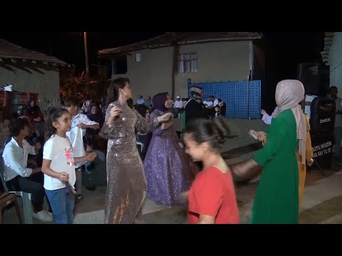SENA İLE ABDULLAH Düğün merasimi köy düğünü gelenek ve göreneklerimiz  incesu köyü part-6