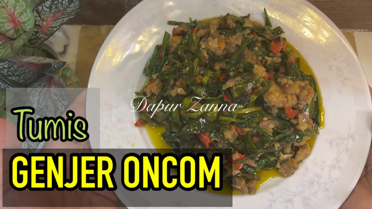 TUMIS GENJER ONCOM || SERASA MAKAN DI RESTO SUNDA - YouTube