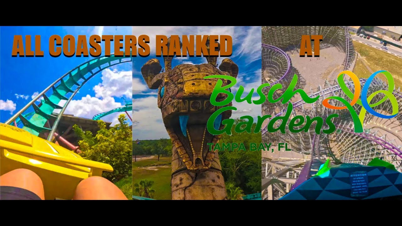 All Coasters Ranked at Busch Gardens + On-Ride POVs - BEST RIDES ...