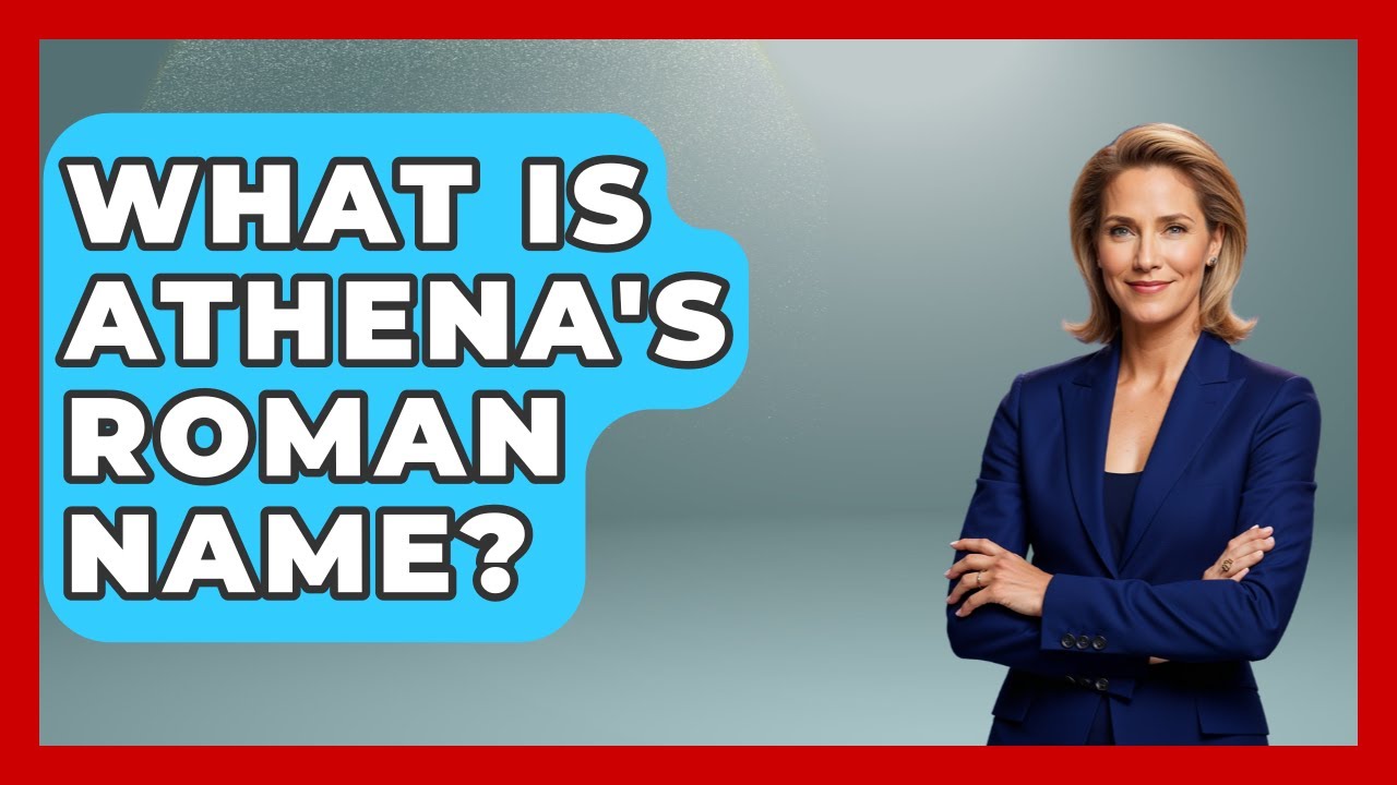 What Is Athena's Roman Name? - Art Across Cultures - YouTube