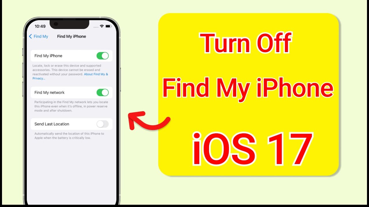 IOS 17 How To Turn Off Find My IPhone Without Password YouTube ios-17-how-to-turn-off-find-my-iphone-without-password-youtube