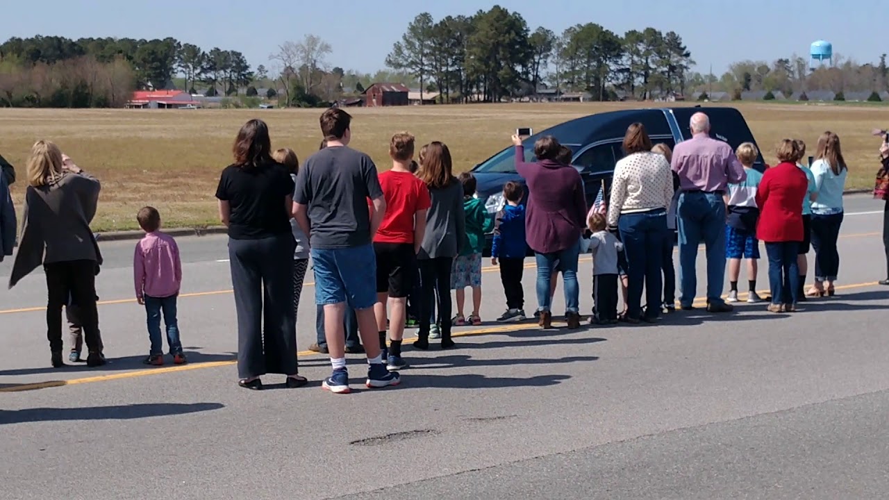 Air Force Col. Edgar Felton Davis returned to North Carolina - YouTube
