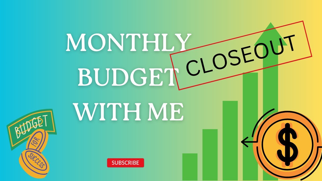 Monthly Budget Closeout | Aug '24 | Way Over Budget | How to Budget ...