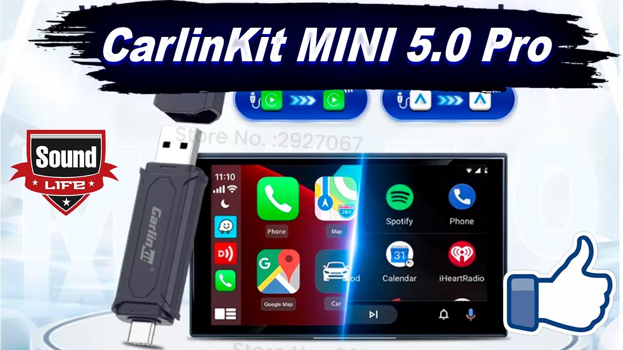 CarlinKit MINI 5.0 Pro - YouTube