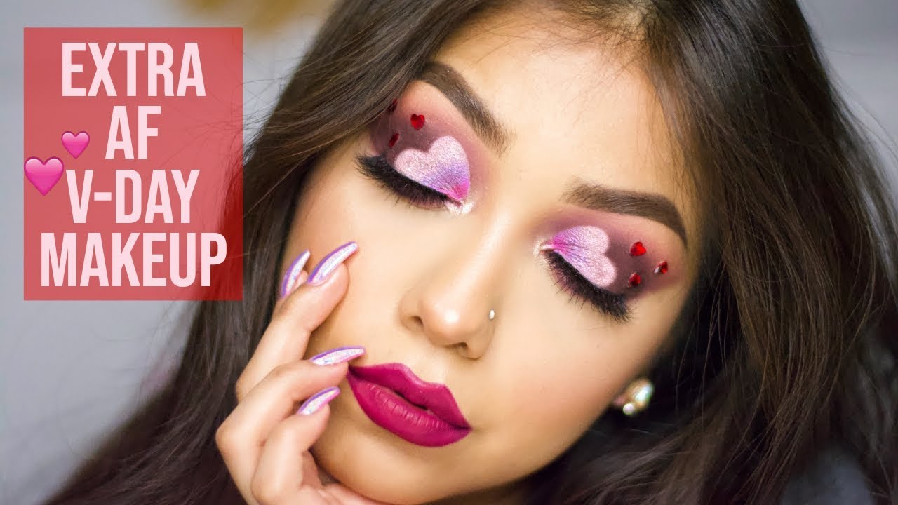 Heart Cut Crease Makeup Tutorial - YouTube