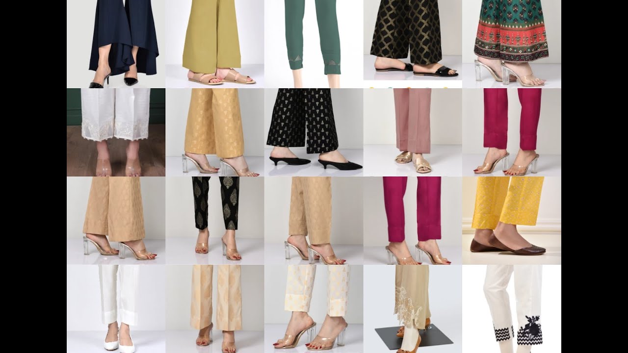 Top Trending Trouser/ Bootcut Pants / Jacquard Pants / Straight Trouser ...
