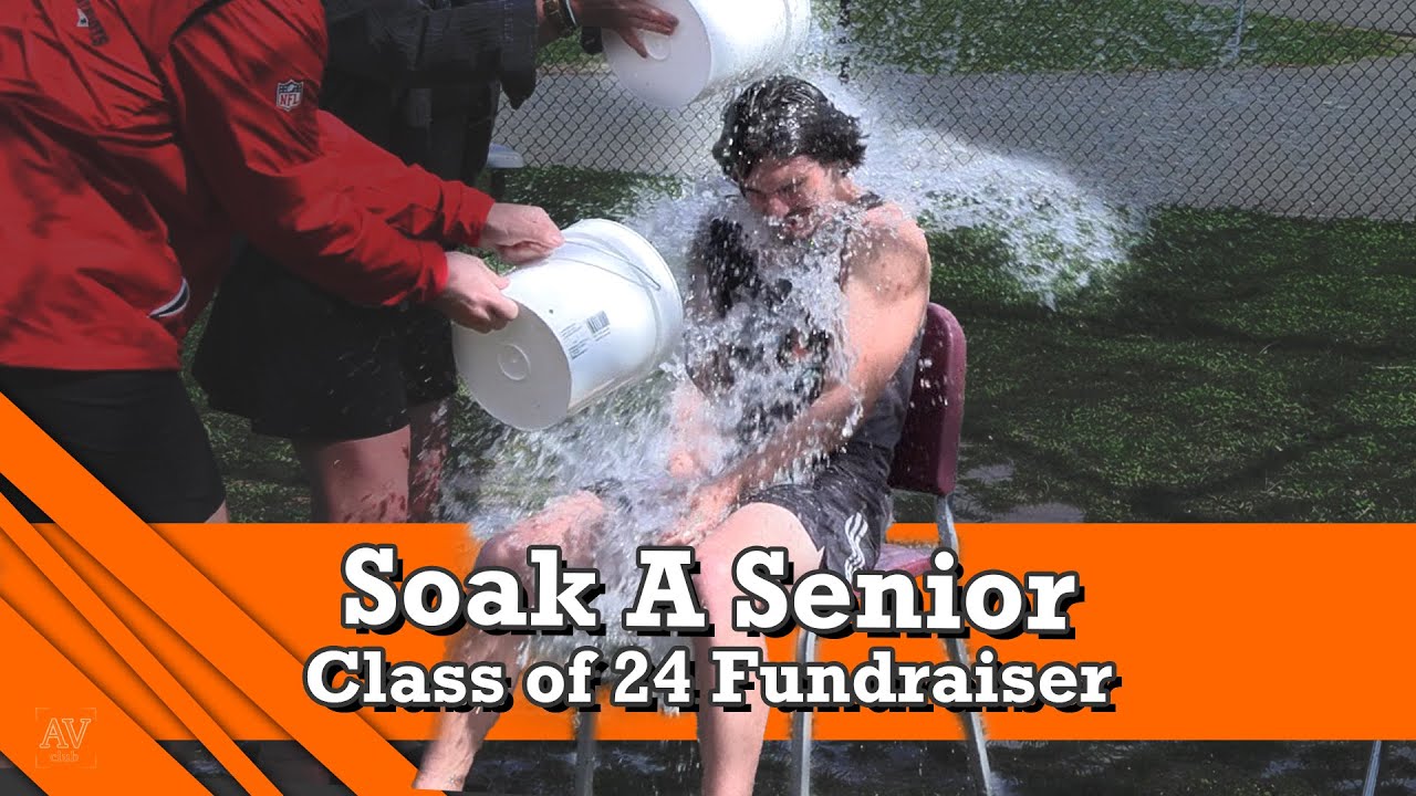 Soak A Senior/Staff Fundraiser - YouTube